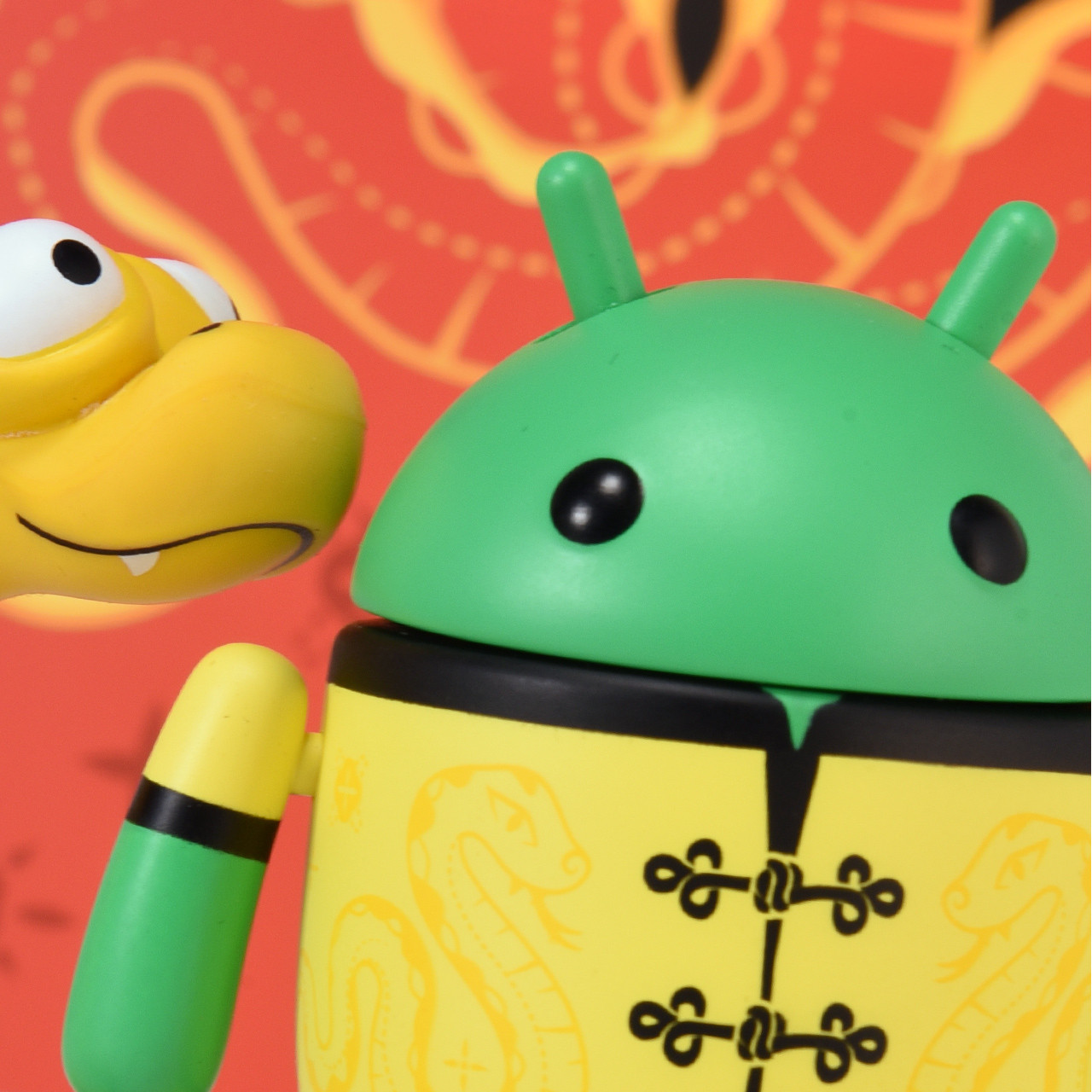 Android mini collectible - Year of the Snake set - Dead Zebra, Inc Shop