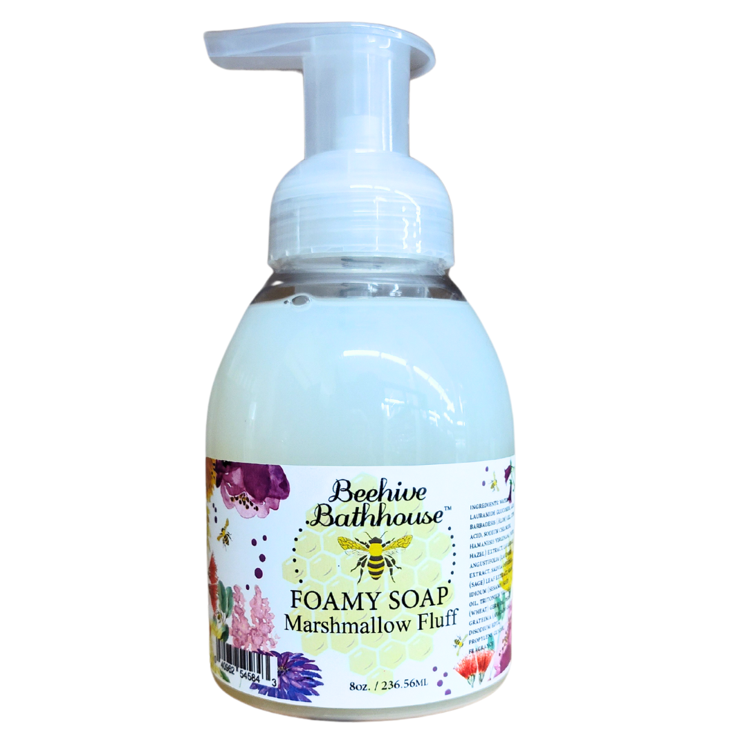 Foamy Soap - 8 oz. - The Beehive Bathhouse