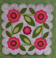 Rose of Sharon Block #4 - Pinwheels