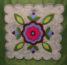 Rose of Sharon Block #5 - Pinwheels