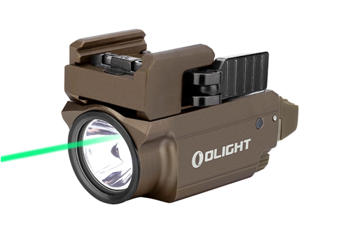 Olight Baldr Mini 600 Lumen Rechargeable WeaponLight w/ Green Laser