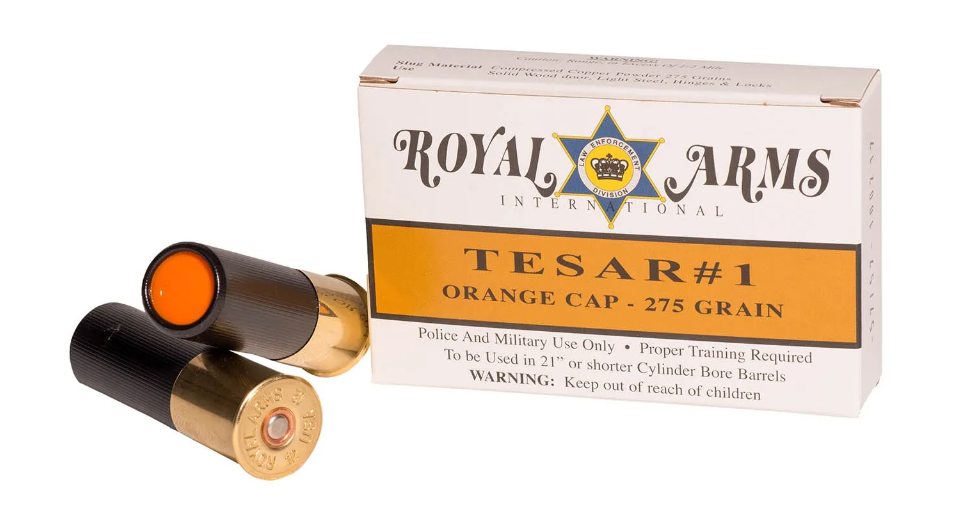 Royal Arms TESAR1 275-Grain Copper Frangible 12-Gauge Standard Door ...