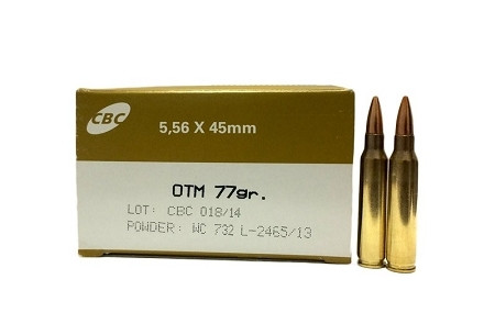 Magtech/CBC 5.56x45 MK262 Mod 1 Ammo 77 Grain Sierra Open Tip Match