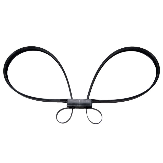 4ZERO Zip-Tie Handcuffs Disposable Polymer Restraints | 100 Pack