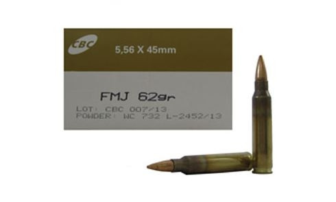 Magtech/CBC 5.56x45 Ammo 62 Grain Full Metal Jacket