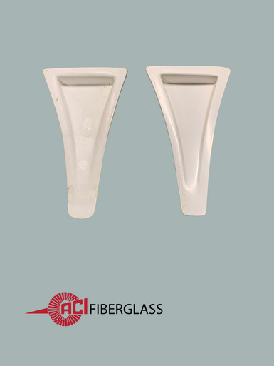 C4 - 1984-1996 NACA DUCT SMALL PAIR - American Custom Industries