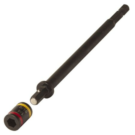 Malco Dual Sided Reversible Hex Driver 6", 1/4"-5/16" (MSHXLC)