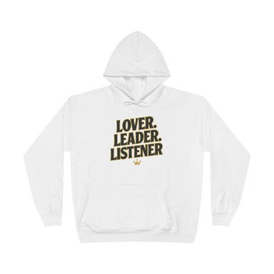 Lover. Leader. Listener. (2) Hoodie - The Milli J