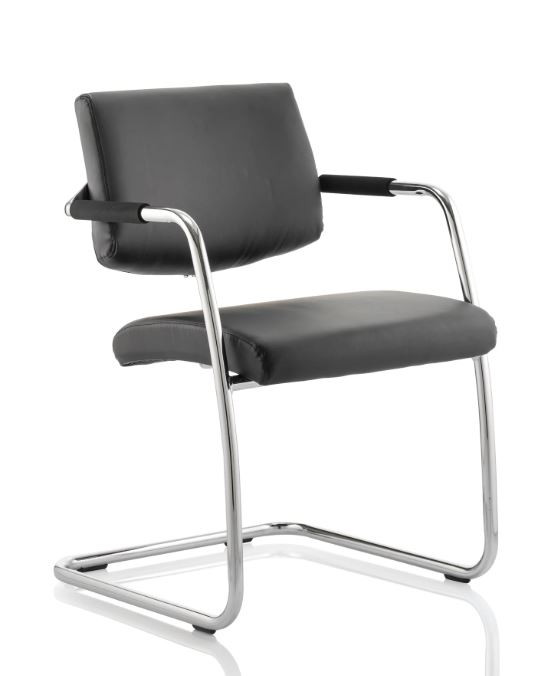 Magix Havanna Mid Back Faux Leather Cantilever Meeting Room Office ...
