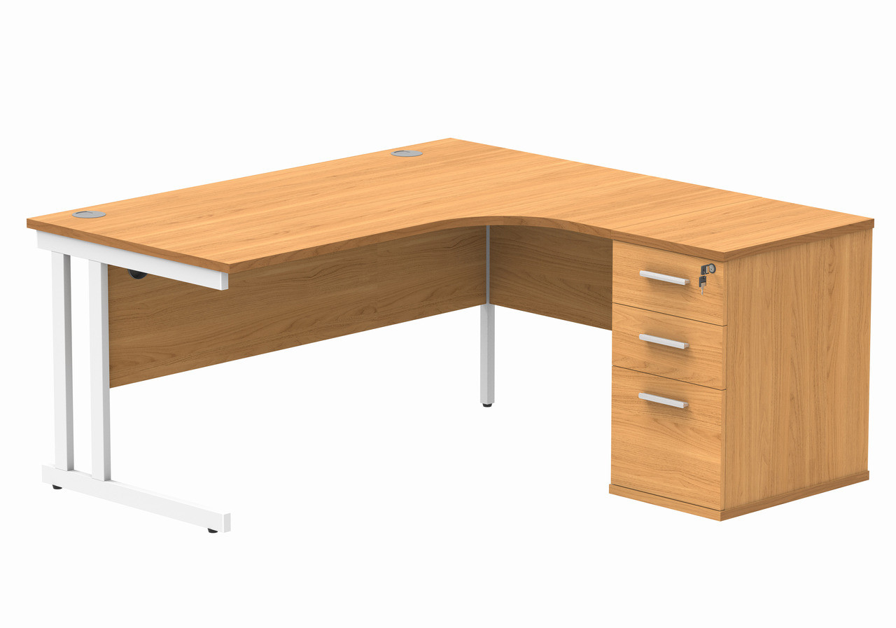 Sorrento Core Crescent Radial Bundle 1600mm- Workstation & Pedestal ...