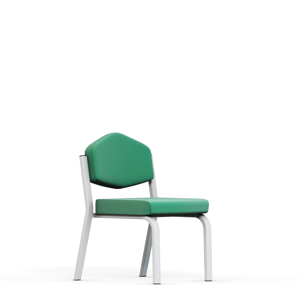 Heavy Duty 4 Leg Stackable Chair - Bentons Office Supplies