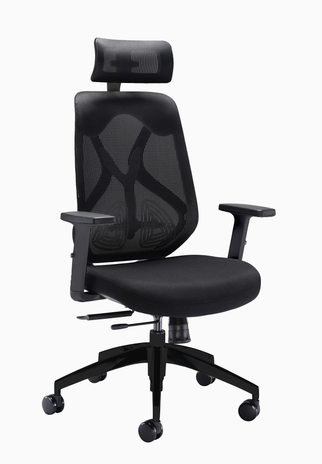 Black Maldini High Back Mesh Chair - Bentons Office Supplies