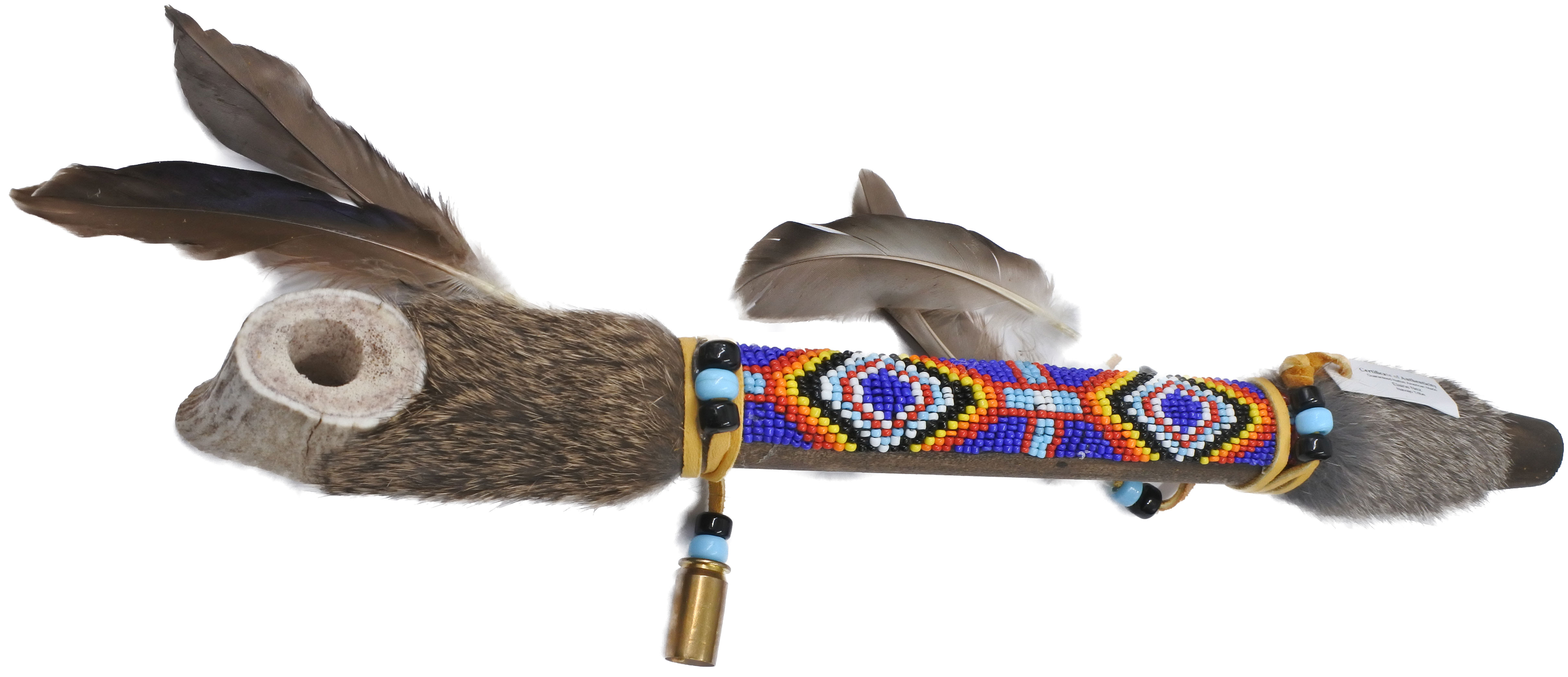 Native American Handmade Peace Pipe Smokable
