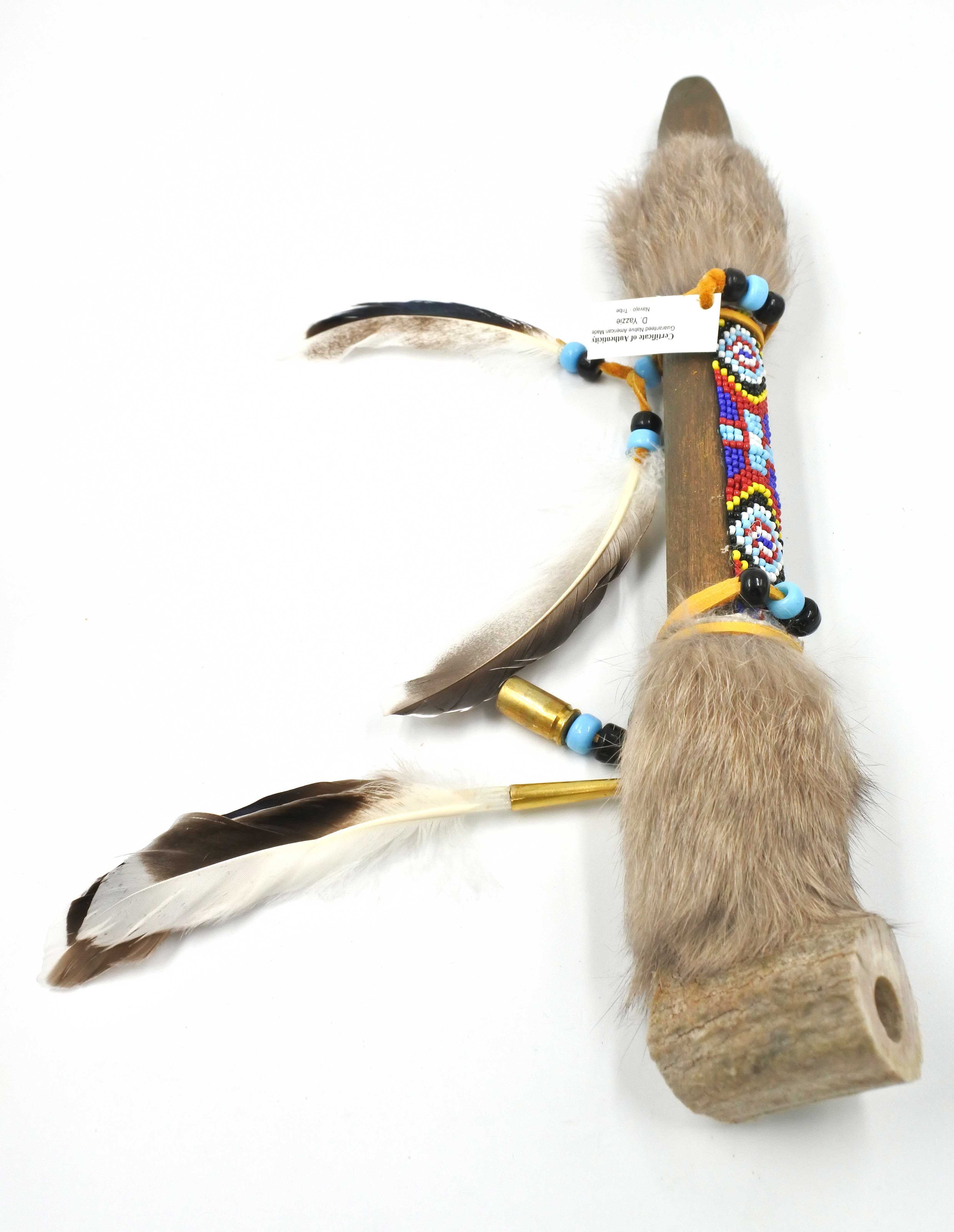 Native American Handmade Peace Pipe Smokable