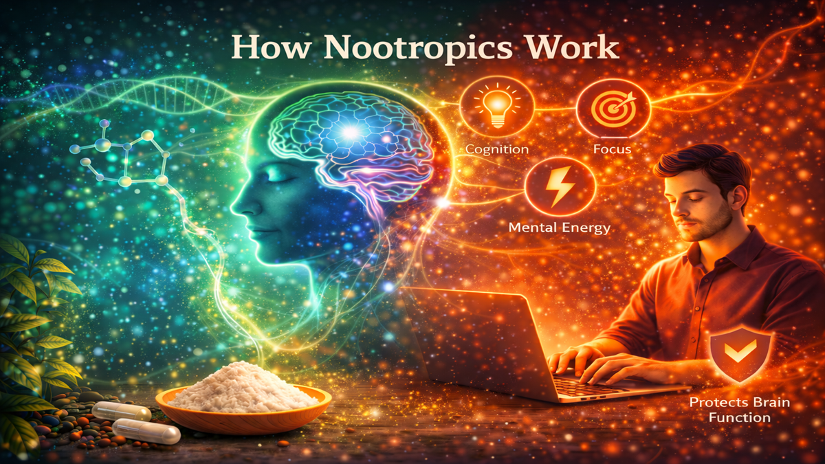 How Do Nootropics Work and What Are Their Effects? - FlowBlend