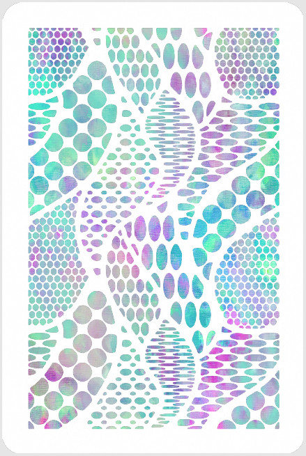 Emblem Mask Stencil - A Colorful Life Designs