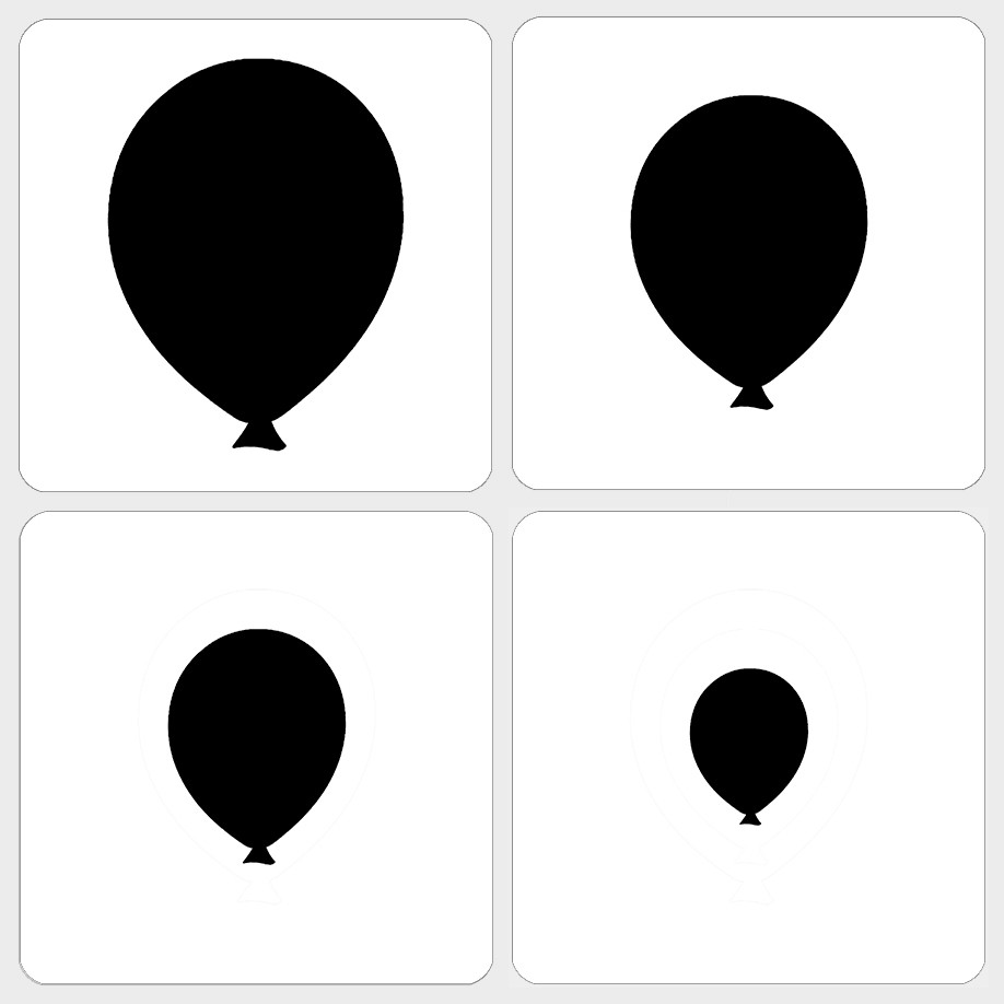 Marvelous Masks Squeezed Rectangle - A Colorful Life Designs