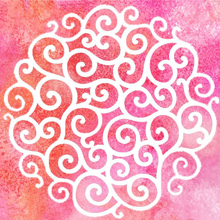 Gothic Swirl - A Colorful Life Designs