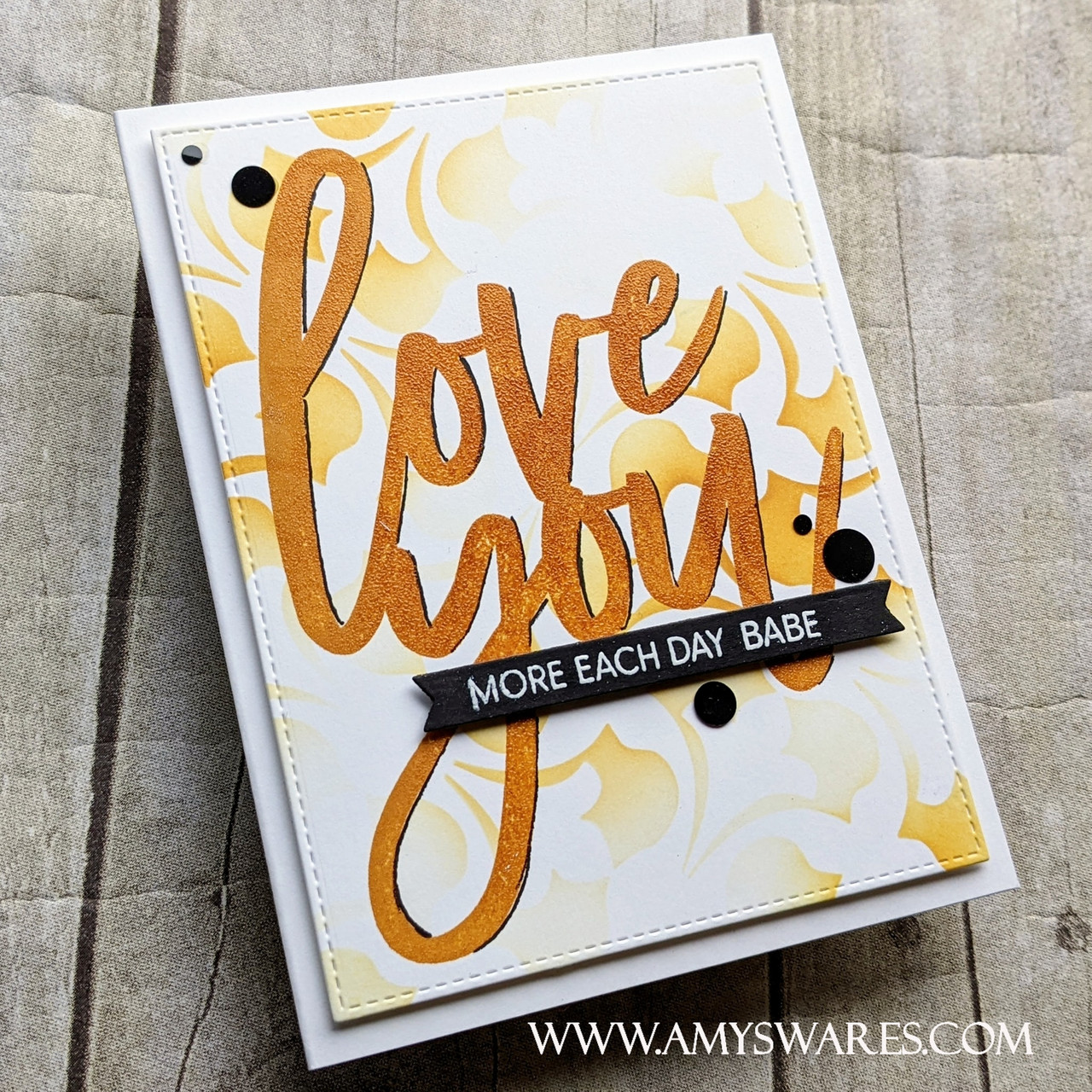 Baroque Stencil - A Colorful Life Designs