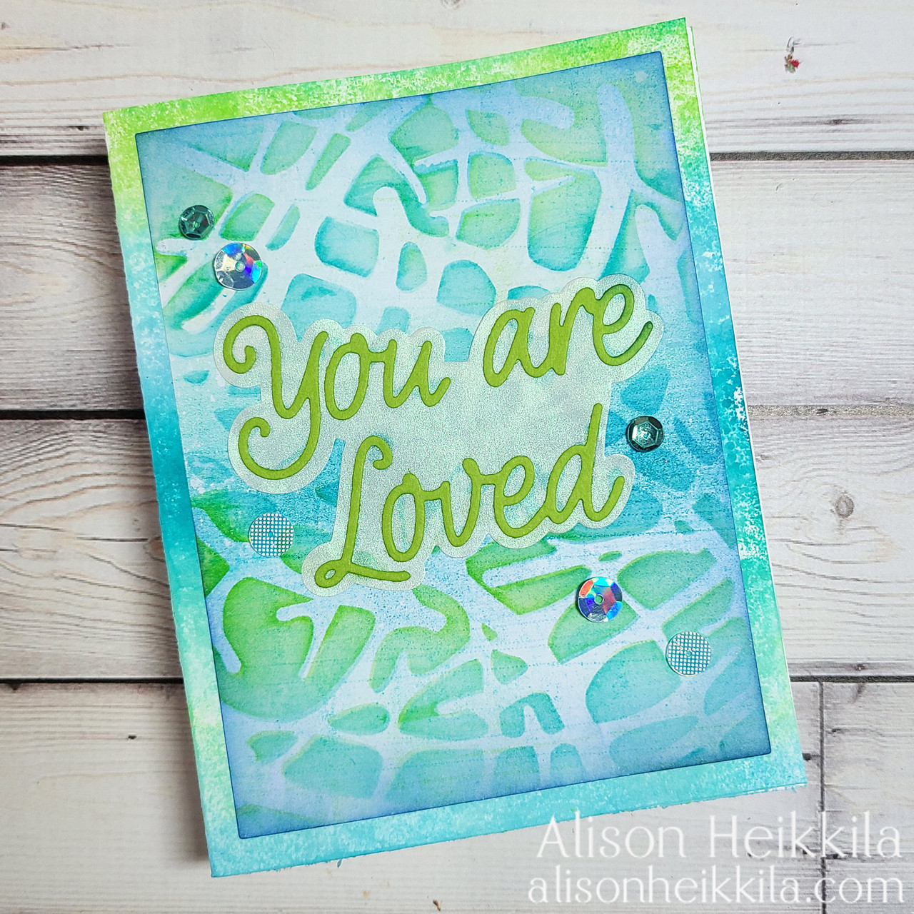 Scribble Sphere Stencil - A Colorful Life Designs