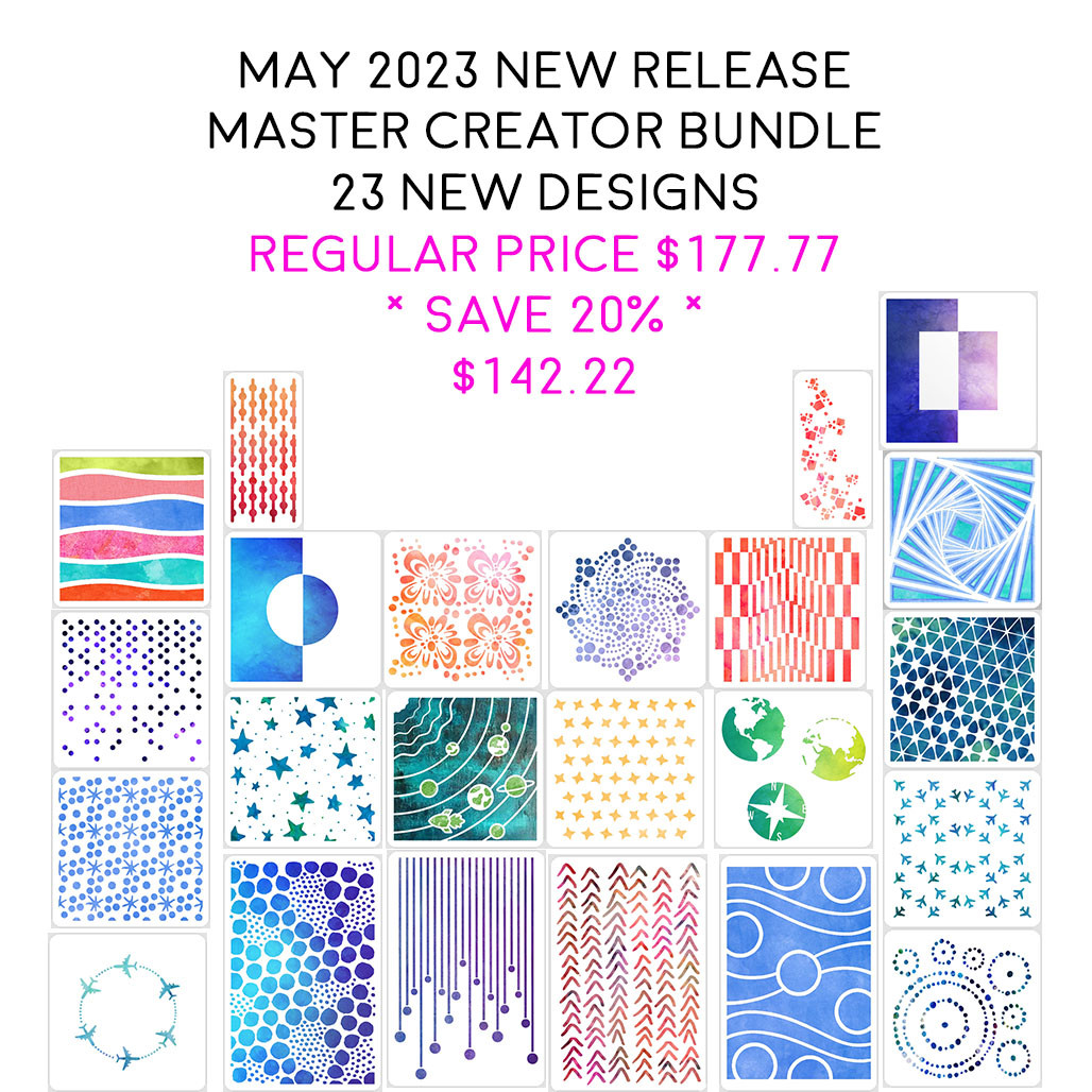 Master Creator Bundle May 2023 - A Colorful Life Designs