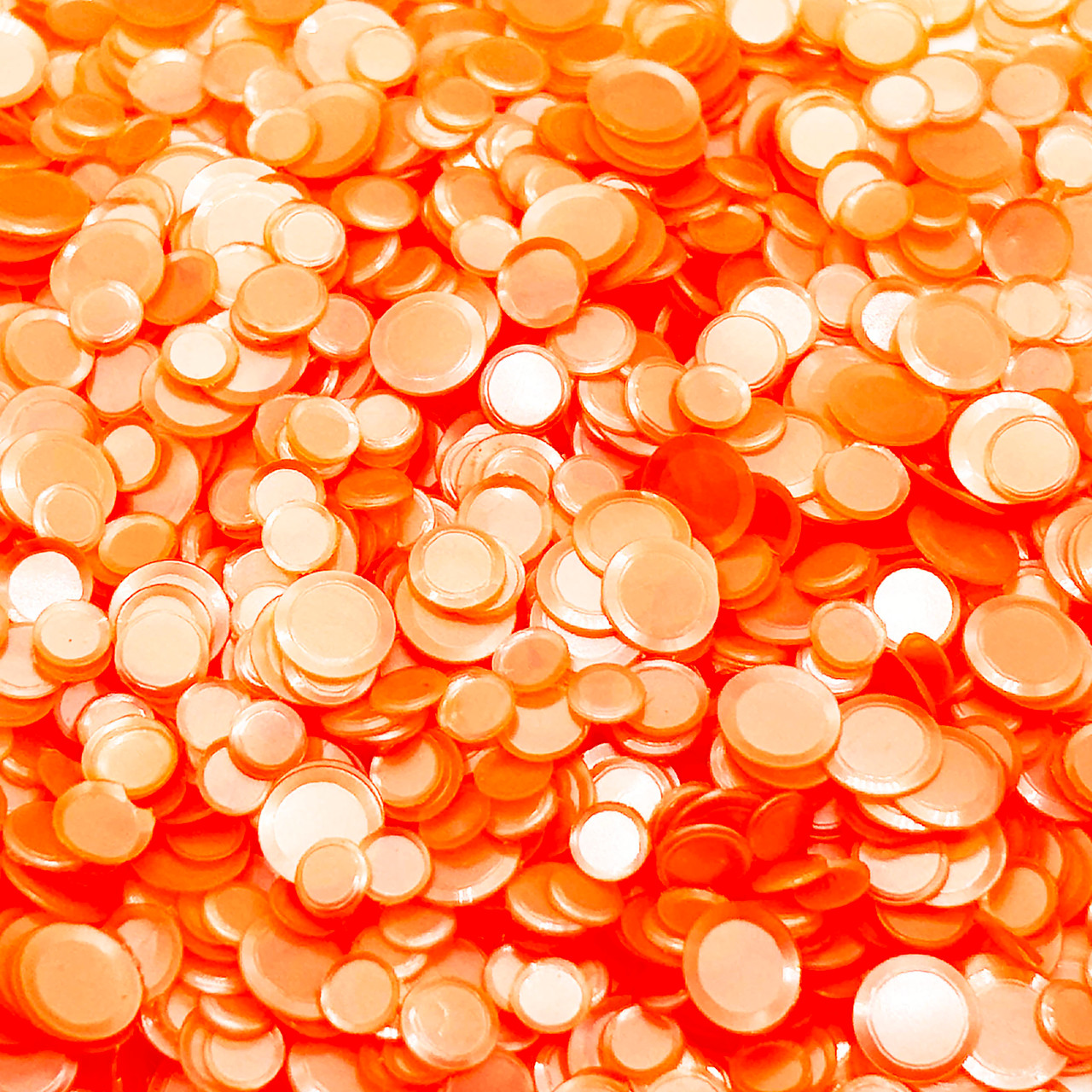 Satin Peach Card Bling - A Colorful Life Designs