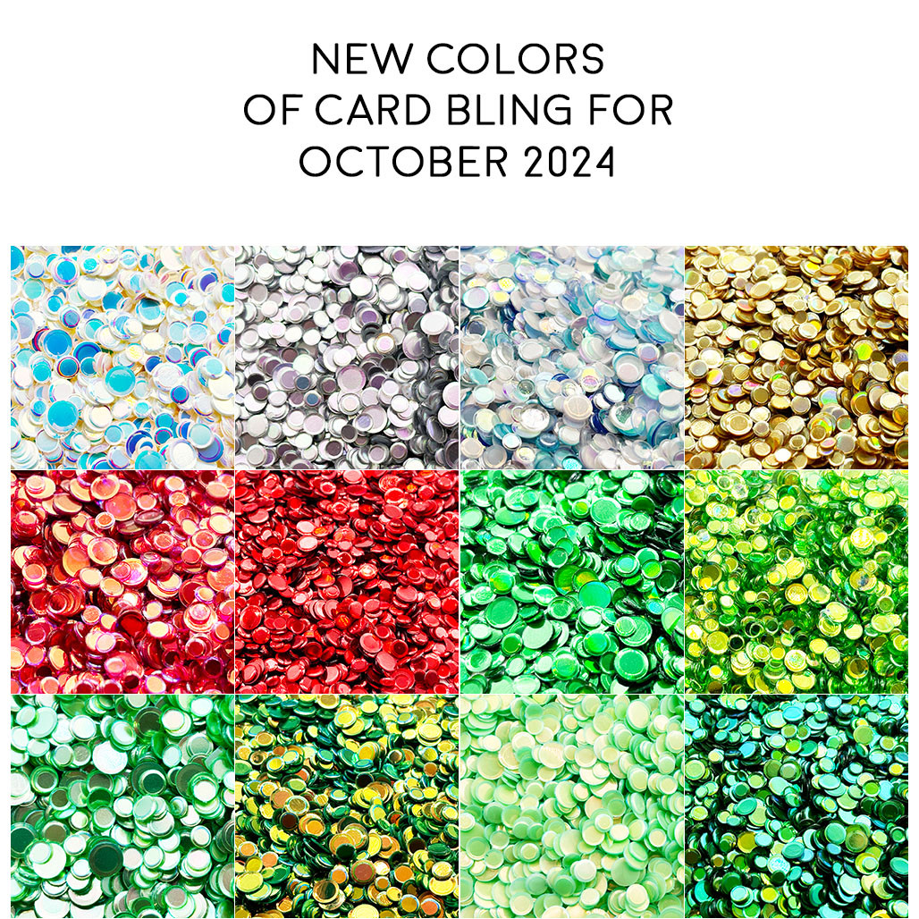 Card Bling October 2024 - A Colorful Life Designs