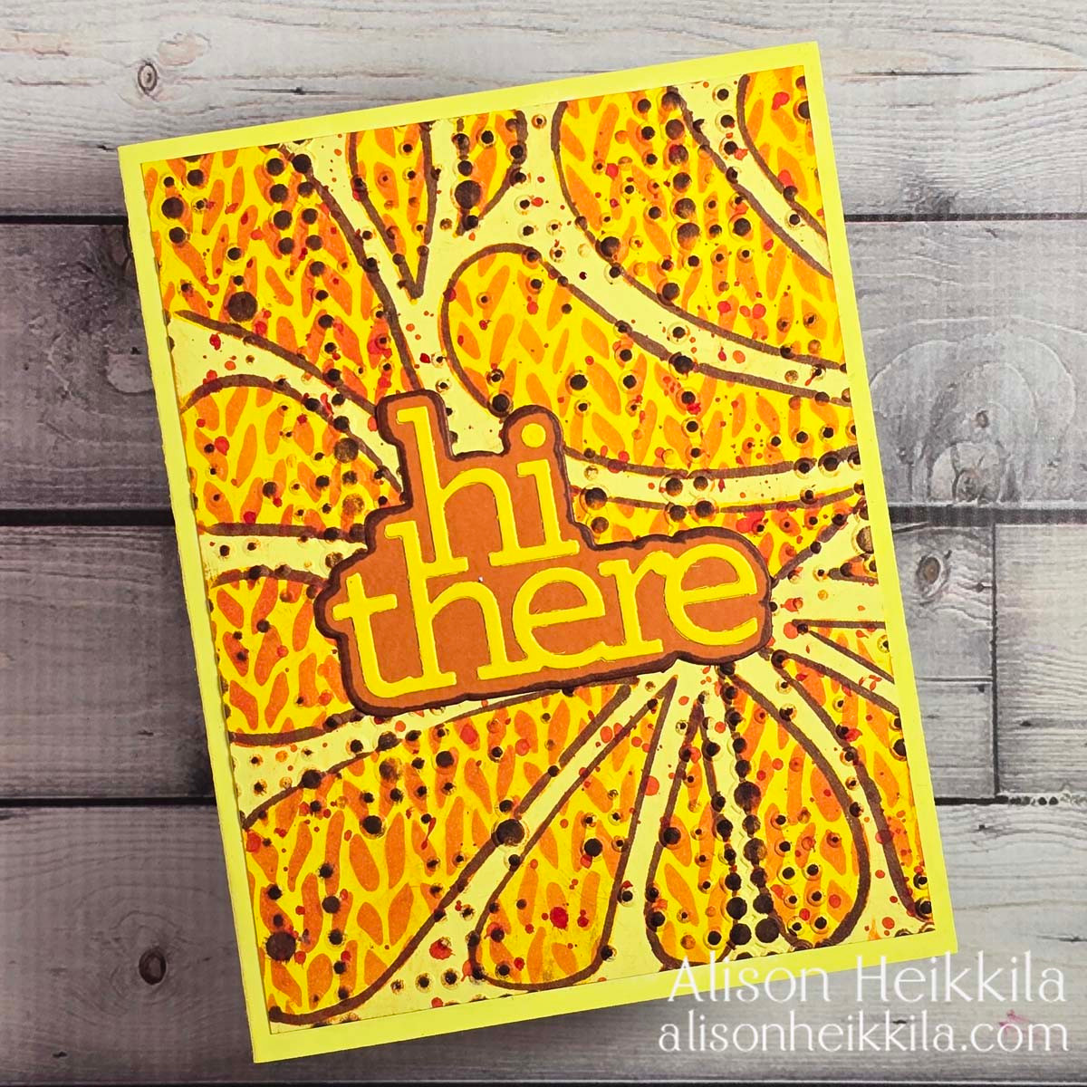 Grand Swirl Stencil - A Colorful Life Designs