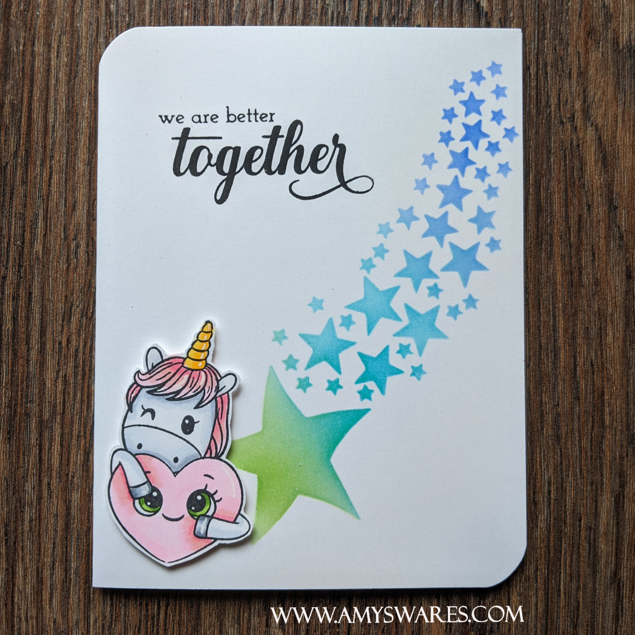 Star Stream Stencil - A Colorful Life Designs