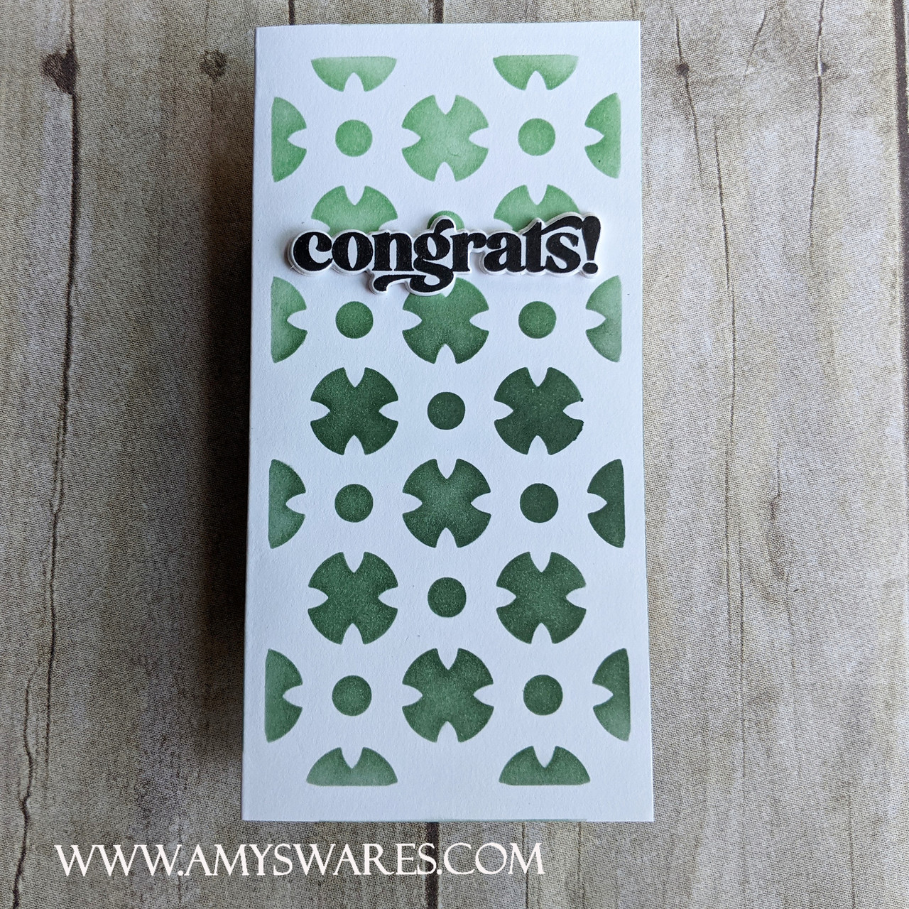 Cute Cogs Stencil - A Colorful Life Designs