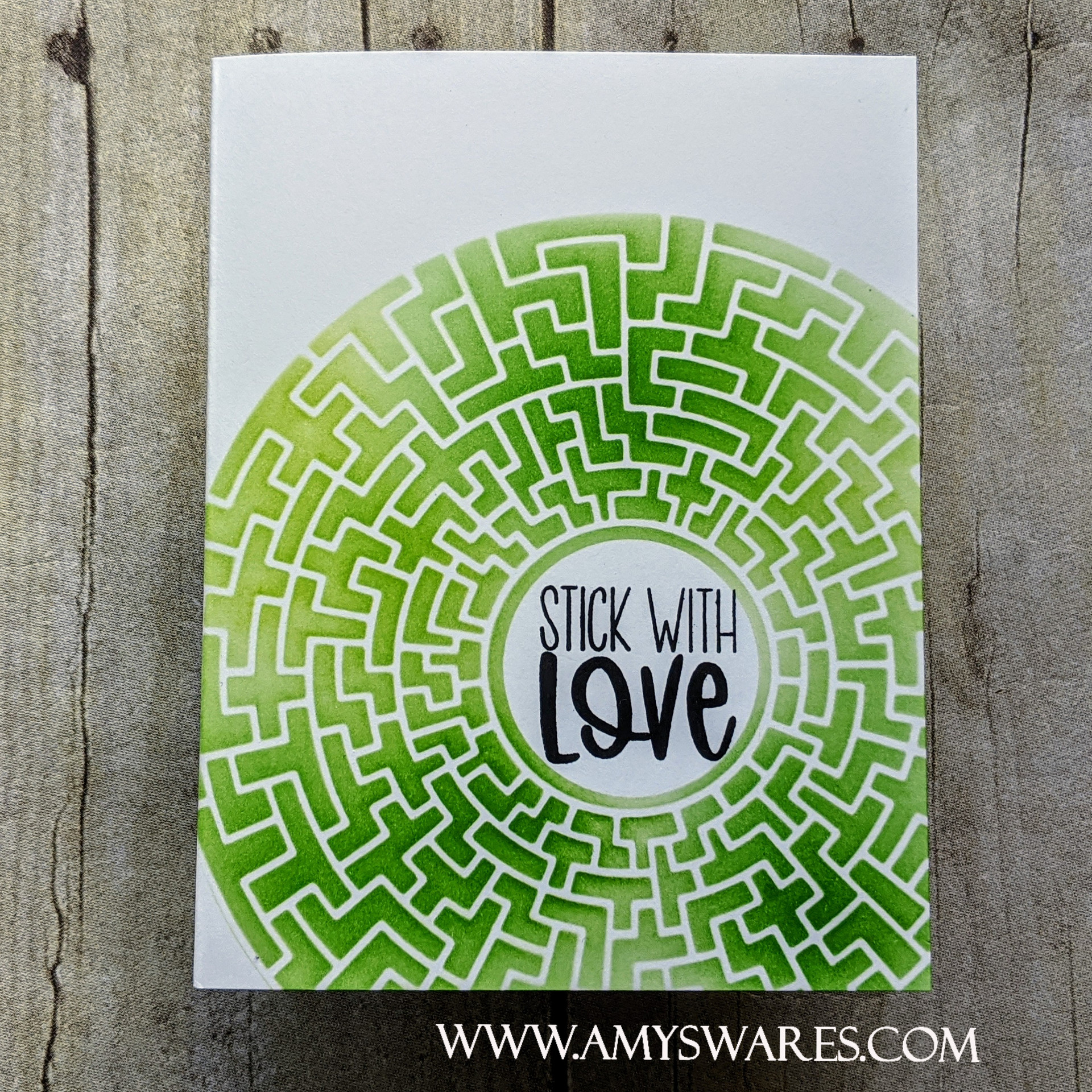 Maze Mandala Stencil - A Colorful Life Designs