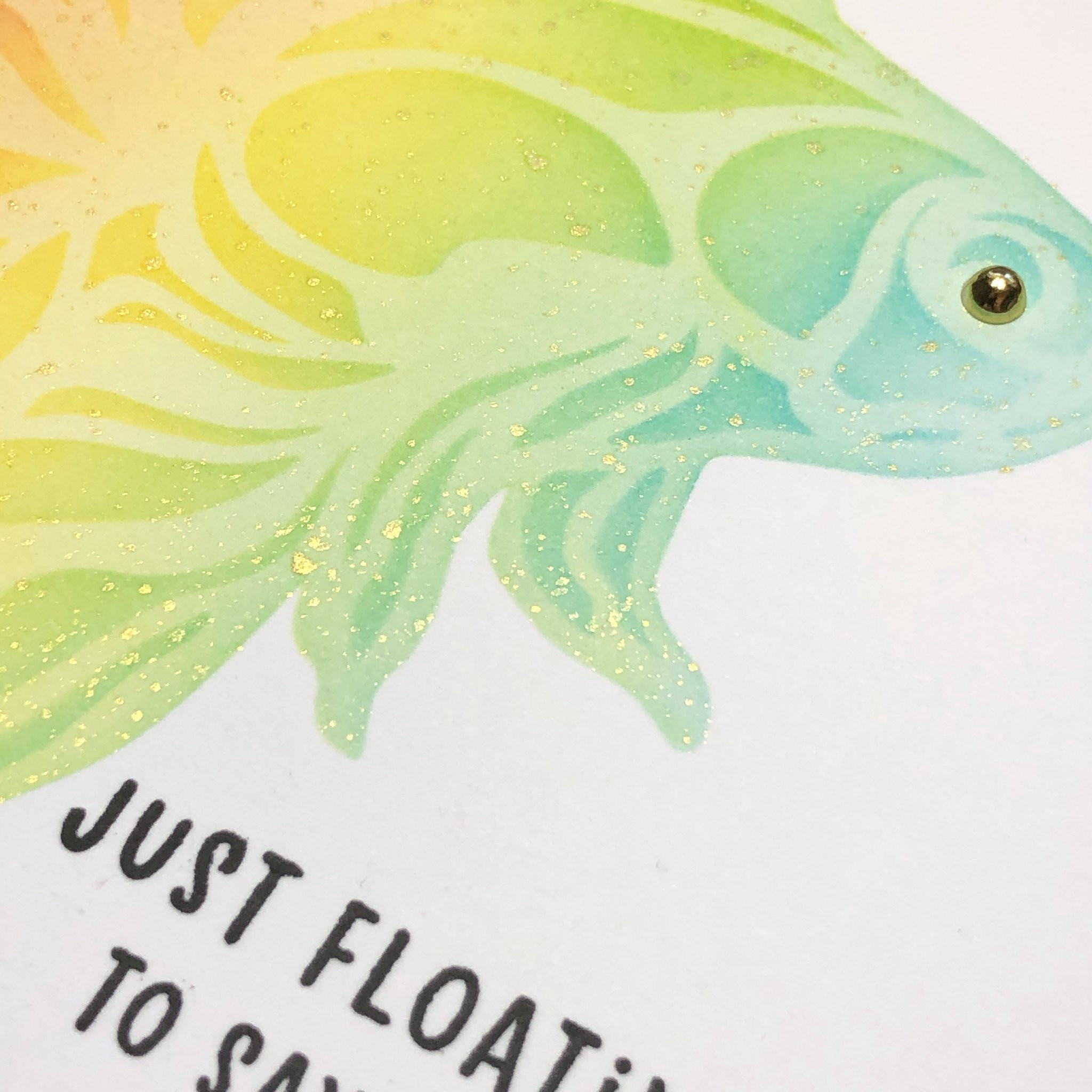 King Tidal Wave Stencil - A Colorful Life Designs