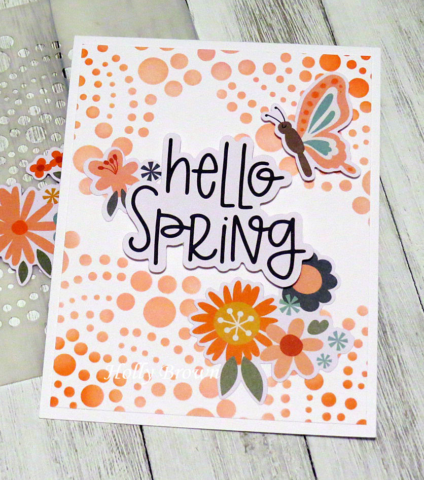 Astral Swirl Stencil - A Colorful Life Designs
