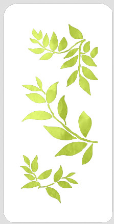 Leaf Set 2 Stencil - A Colorful Life Designs