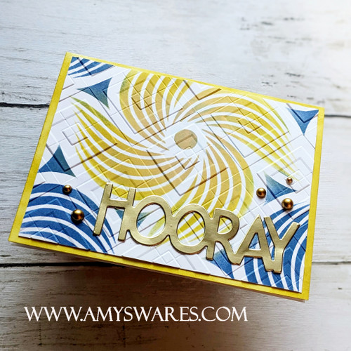 Whirl Around Stencil - A Colorful Life Designs