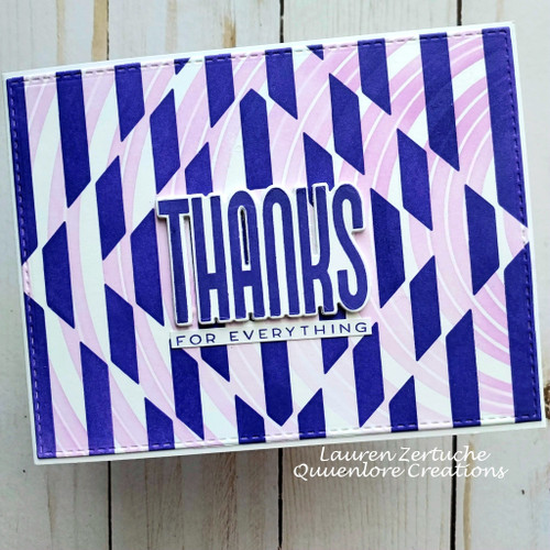 Sound Waves Stencil - A Colorful Life Designs