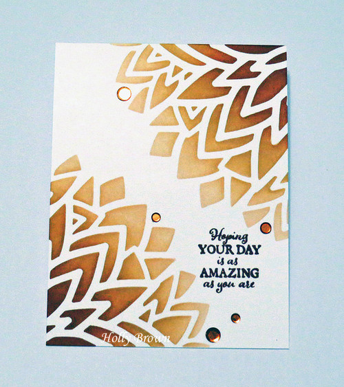 Double Ginger Flowers Stencil - A Colorful Life Designs