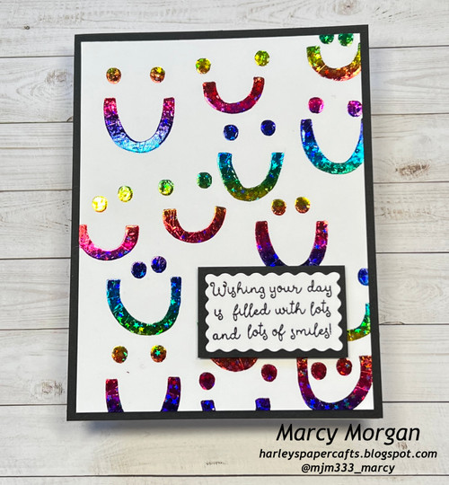 Smiley Faces Stencil - A Colorful Life Designs