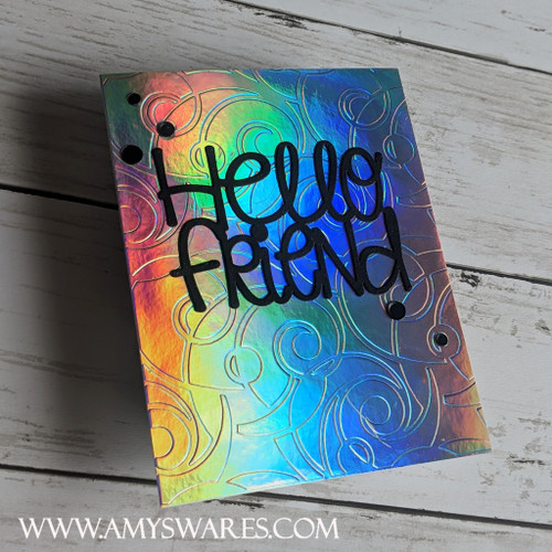 Mad Swirls Stencil - A Colorful Life Designs