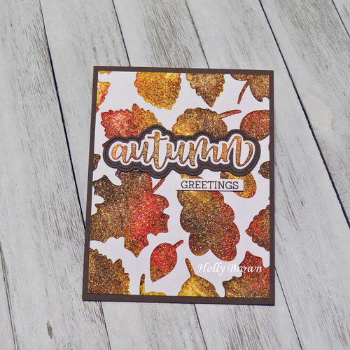 Fall Leaves Stencil - A Colorful Life Designs