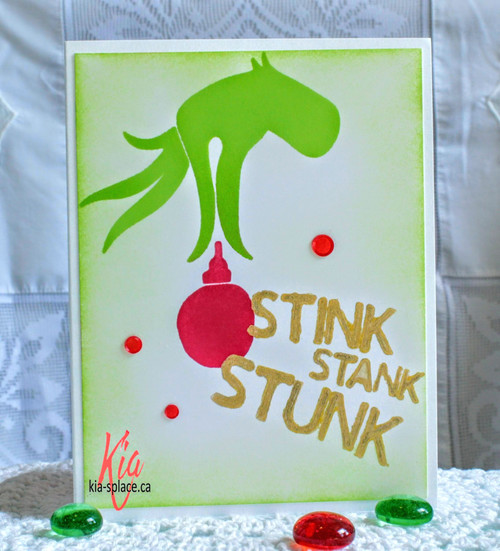 Stink Stank Stunk Stencil - A Colorful Life Designs