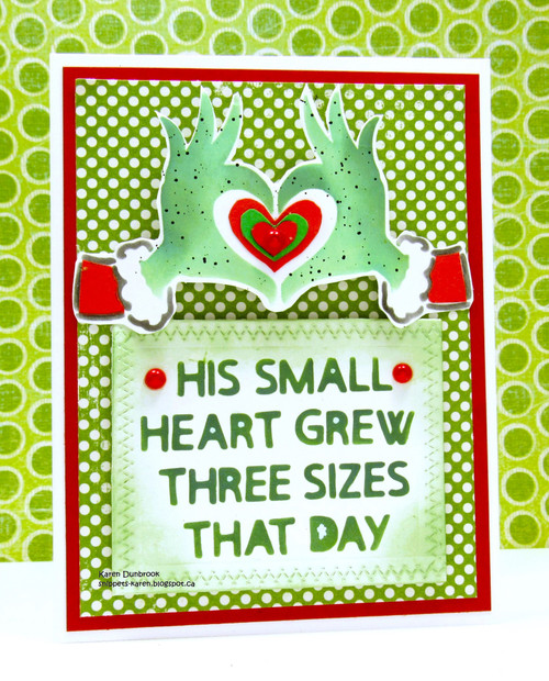 3 Sizes Too Small Stencil - A Colorful Life Designs