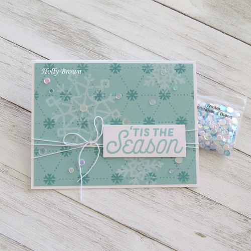 Snowflake Grid Stencil - A Colorful Life Designs