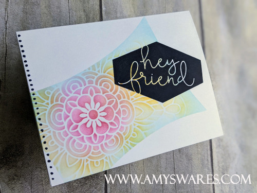 Marvelous Masks Squeezed Rectangle - A Colorful Life Designs