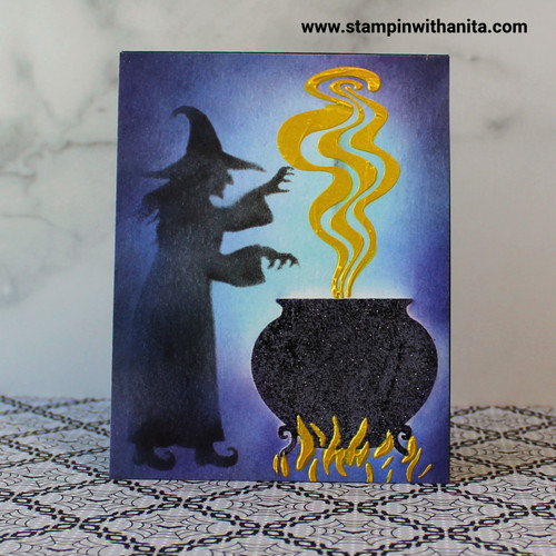 Cauldron Set Stencil - A Colorful Life Designs