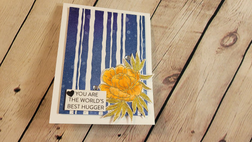 Drizzled Lines Stencil - A Colorful Life Designs
