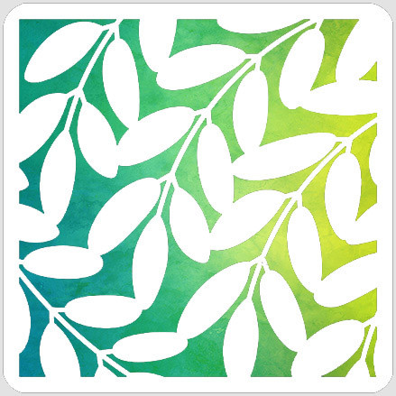 Three Diamonds Stencil - A Colorful Life Designs