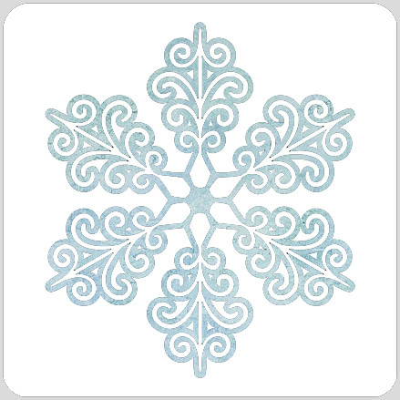 Falling Snow Stencil - A Colorful Life Designs