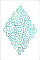 Delicate Scroll Stencil - A Colorful Life Designs