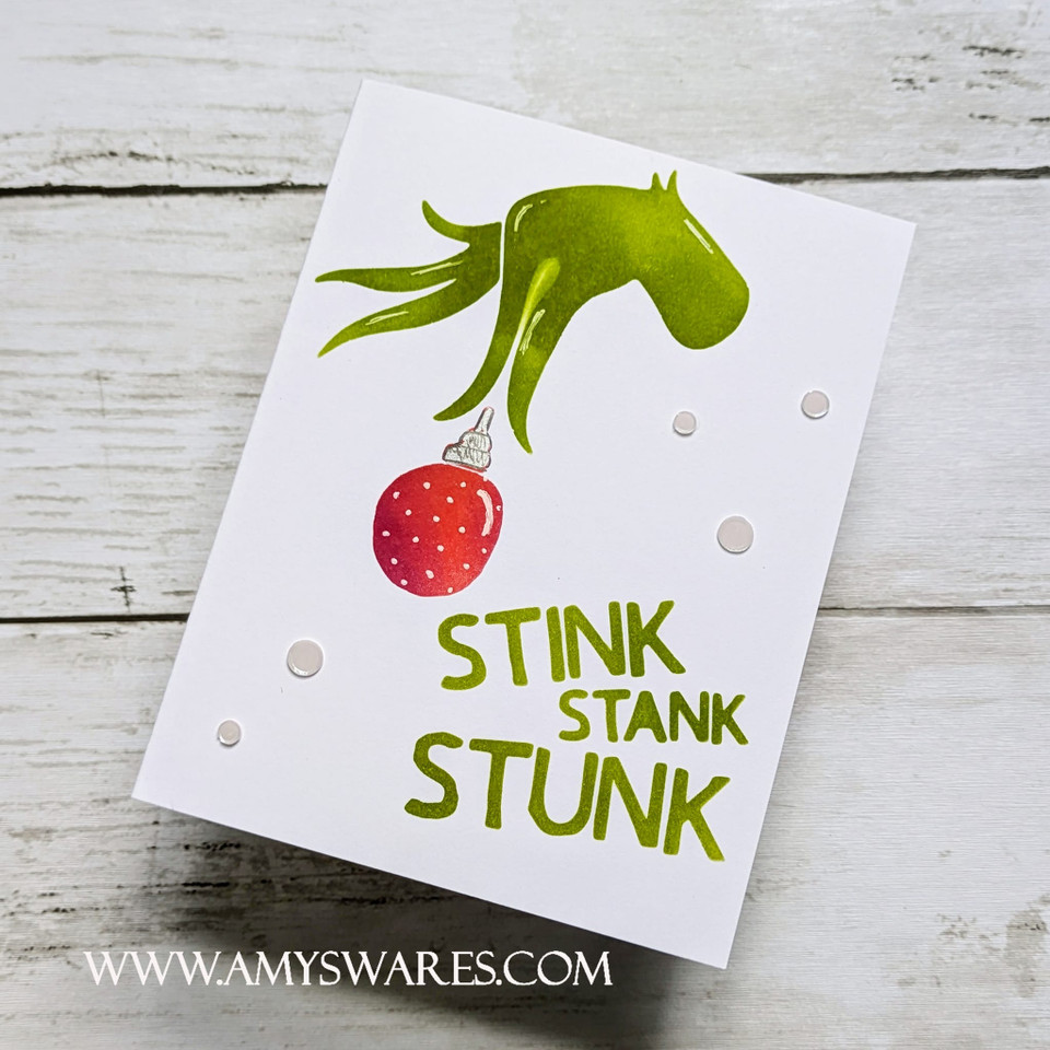 Stink Stank Stunk Stencil - A Colorful Life Designs